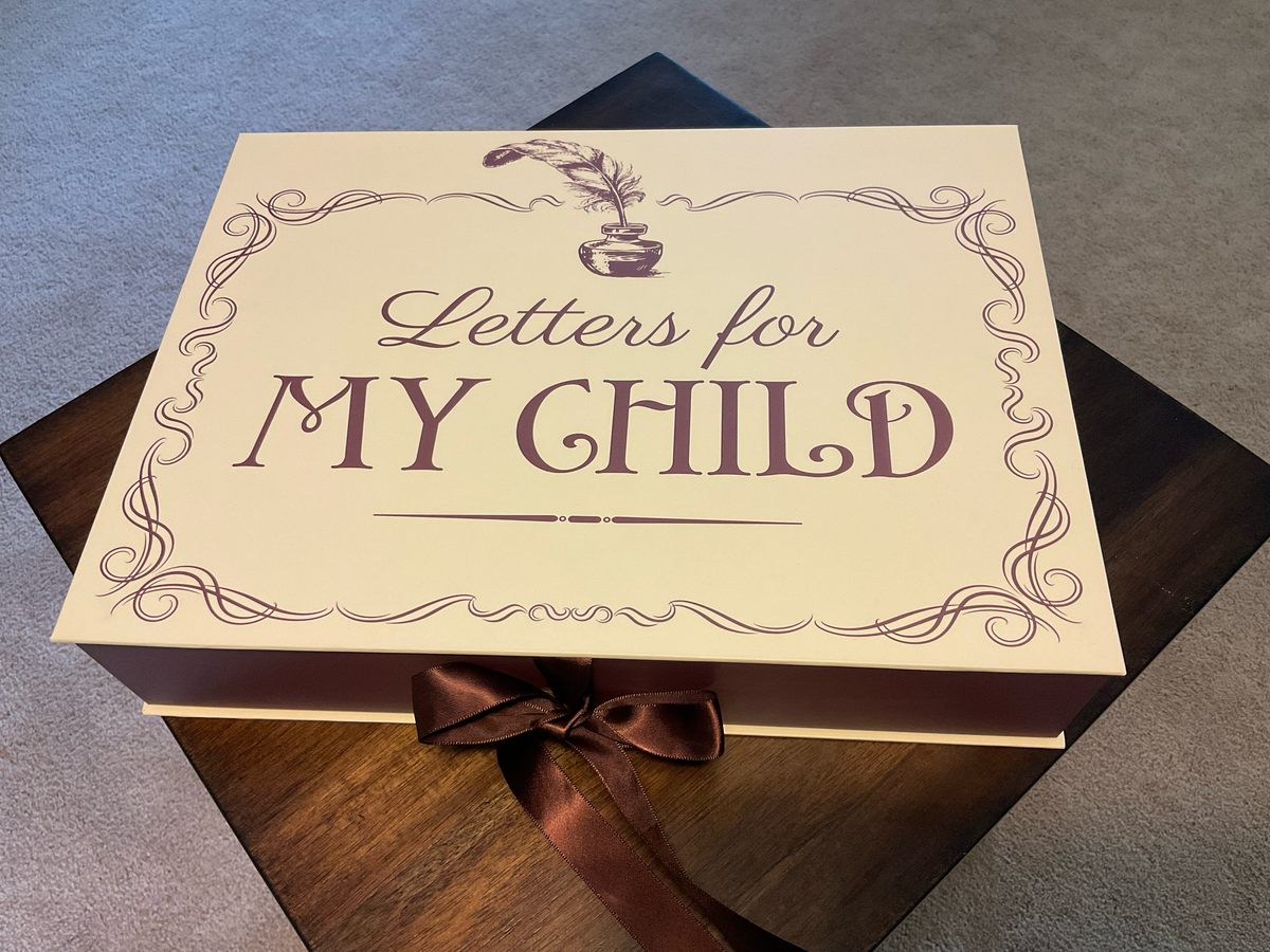 Letters For My Child | A baby gift that gives for a lifetime